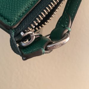 Coach | Bags | Coach Small Pouch Crossgrain Leather Shoulder Bag | Poshmark